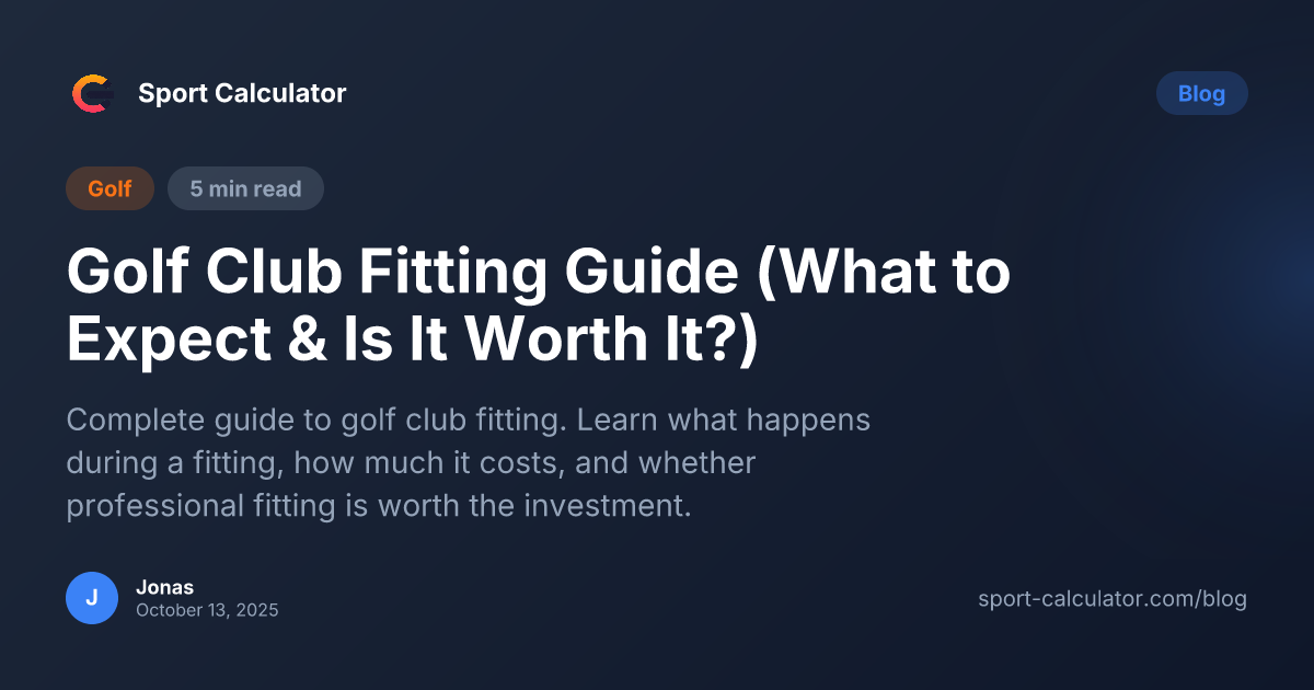 Golf Club Fitting Guide (What to Expect & Is It Worth It?)