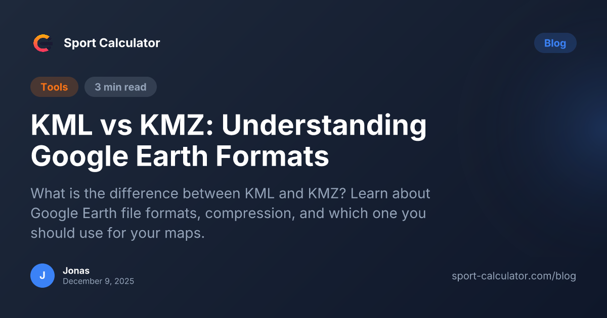 KML vs KMZ: Understanding Google Earth Formats