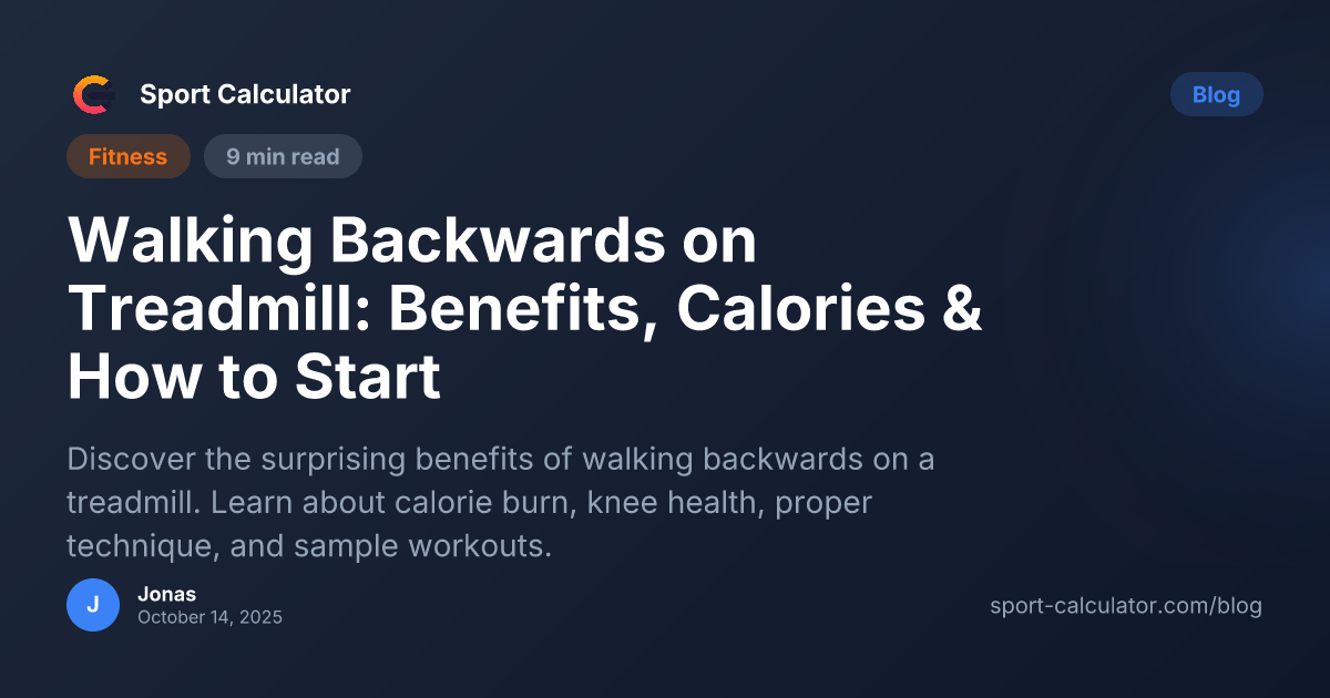 Walking Backwards on Treadmill: Benefits, Calories & How to Start