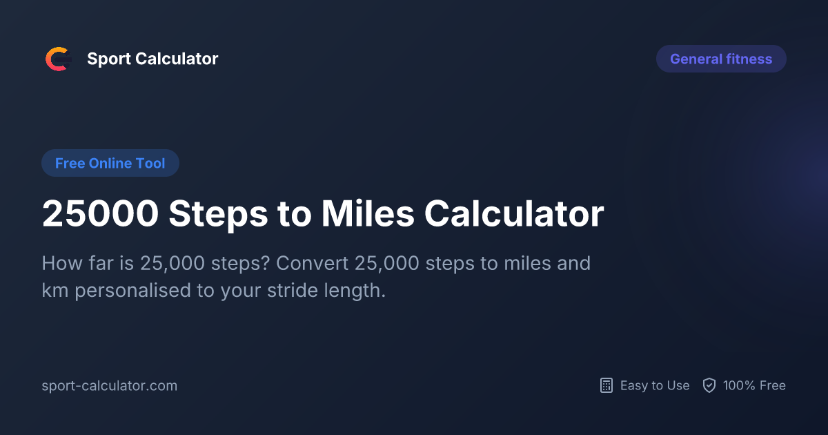 25000 Feet To Miles