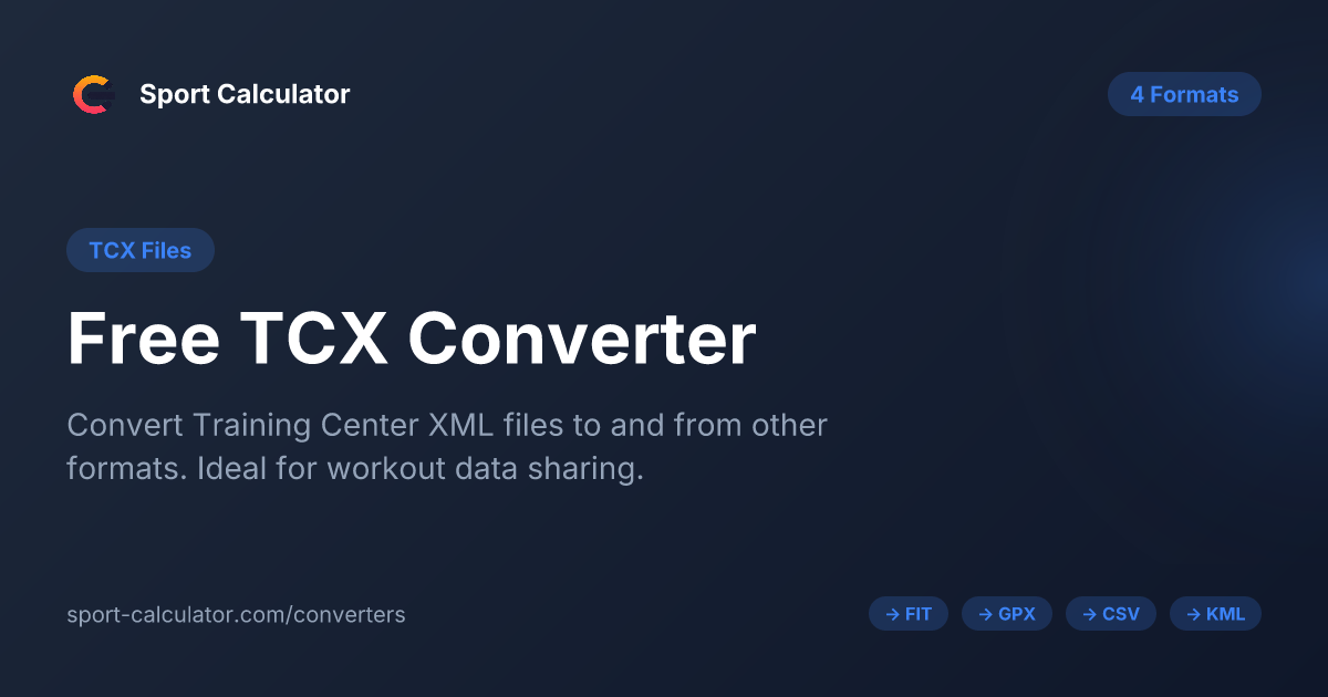 Free TCX Converter | Easy & Secure